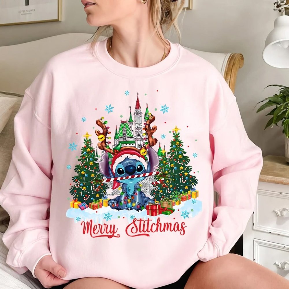 Merry Stitchmas Stitch Christmas Santa Claus Disney V… - Gem